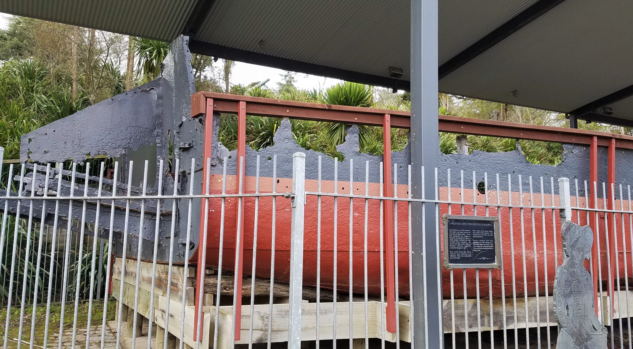 The PS Rangiriri and Hayes Paddock – Michael and Nancy